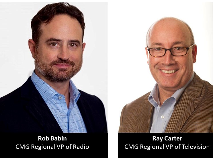 Cox Media Group Names Rob Babin As RVP/Radio & Ray Carter As RVP/Television