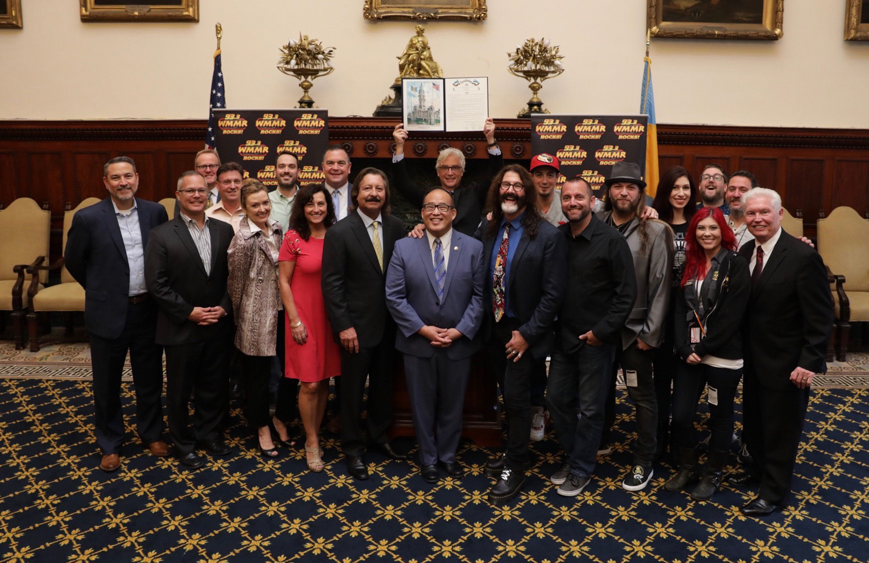 Philadelphia City Council Honors WMMR-FM’s 50th Anniversary