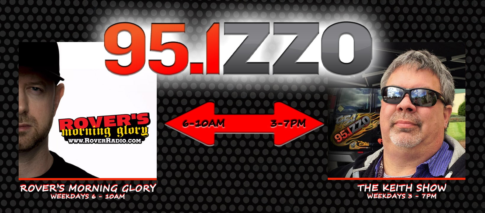 WZZO/Allentown Set To Debut The New Rover’s Morning Glory & The Keith Show